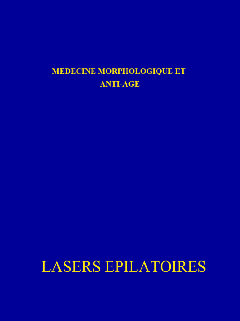 Lasers | PDF | Cheveux | Laser