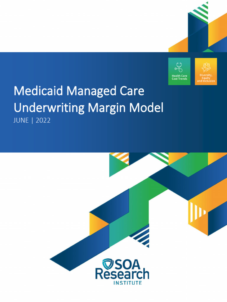 medicaid-underwriting-margin-model | PDF | Medicaid | Insurance