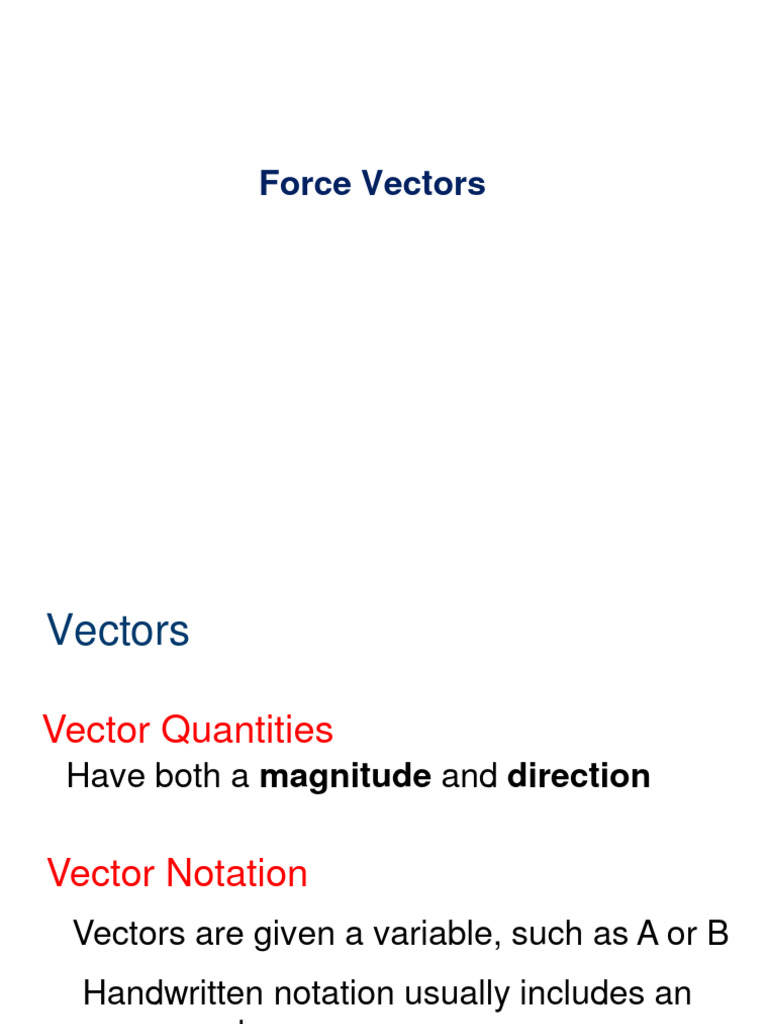 Vector Components & Resultant Forces | PDF | Trigonometry | Triangle