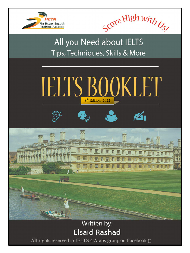 IELTS Booklet 8th Edition Oct. 2022 | PDF | International English ...