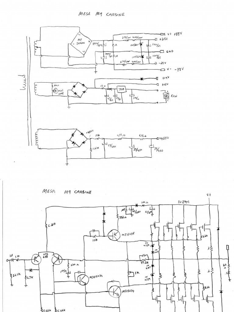 Mesa Boogire M9 Carbine Reverse Engineered SCH | PDF