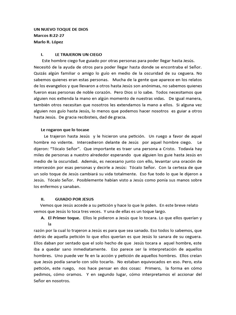 2un Nuevo Toque de Dios | PDF | Jesús | Oración