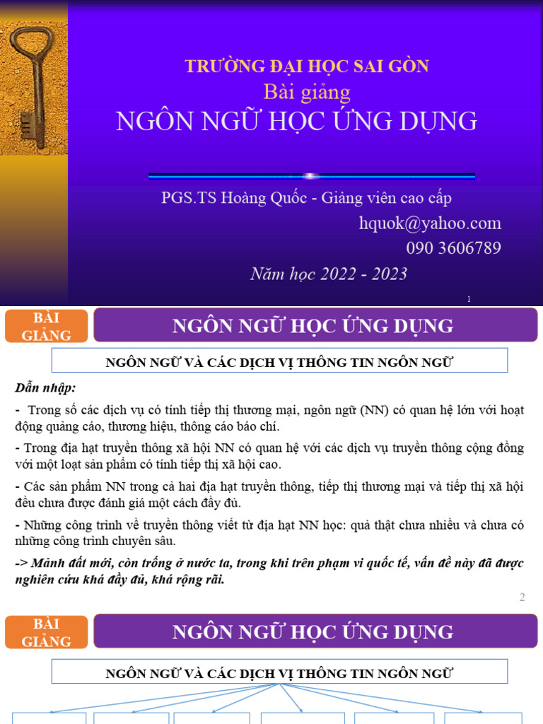 Nnhud - NN Và Các Dịch Vụ Thông Tin Ngôn Ngữ | PDF