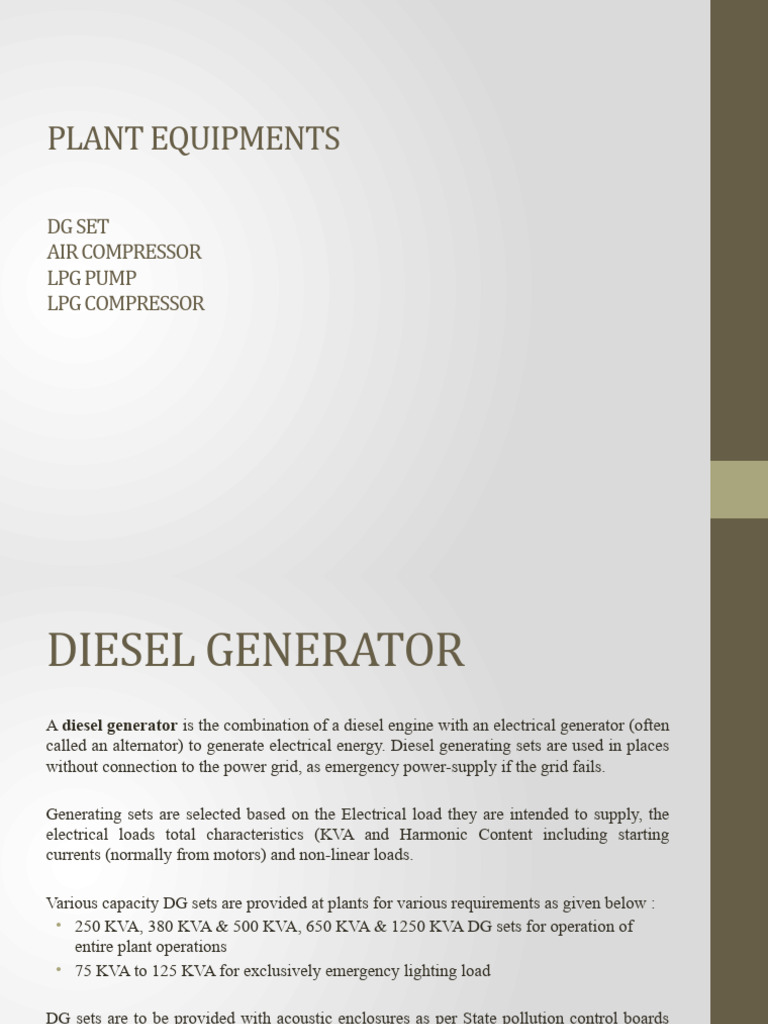 Plant Equipments | PDF | Pump | Piston