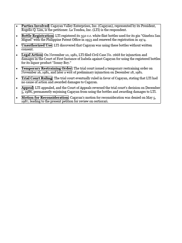 Parties Involved NOTES PDF | PDF | Cooking, Food & Wine | Law
