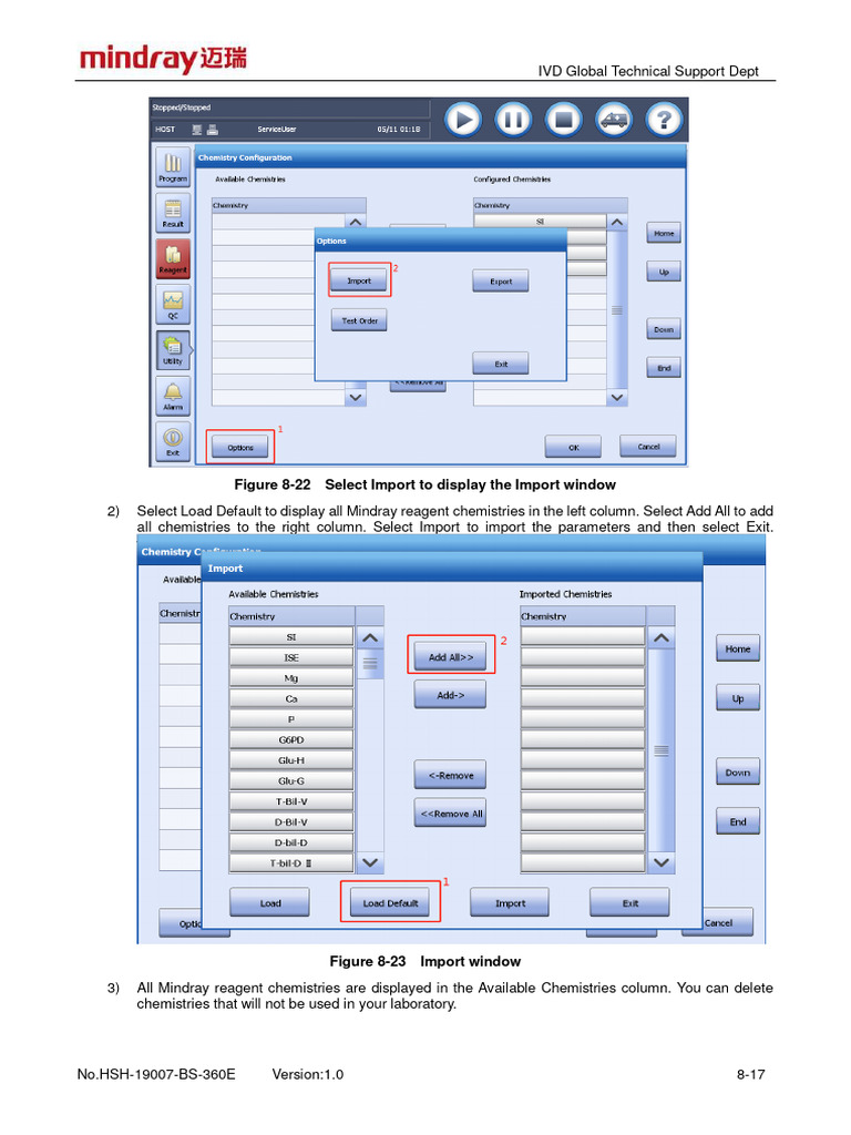 BS 360E ServiceManul V1 0 en 1 (236 378) | PDF | Barcode | Syringe