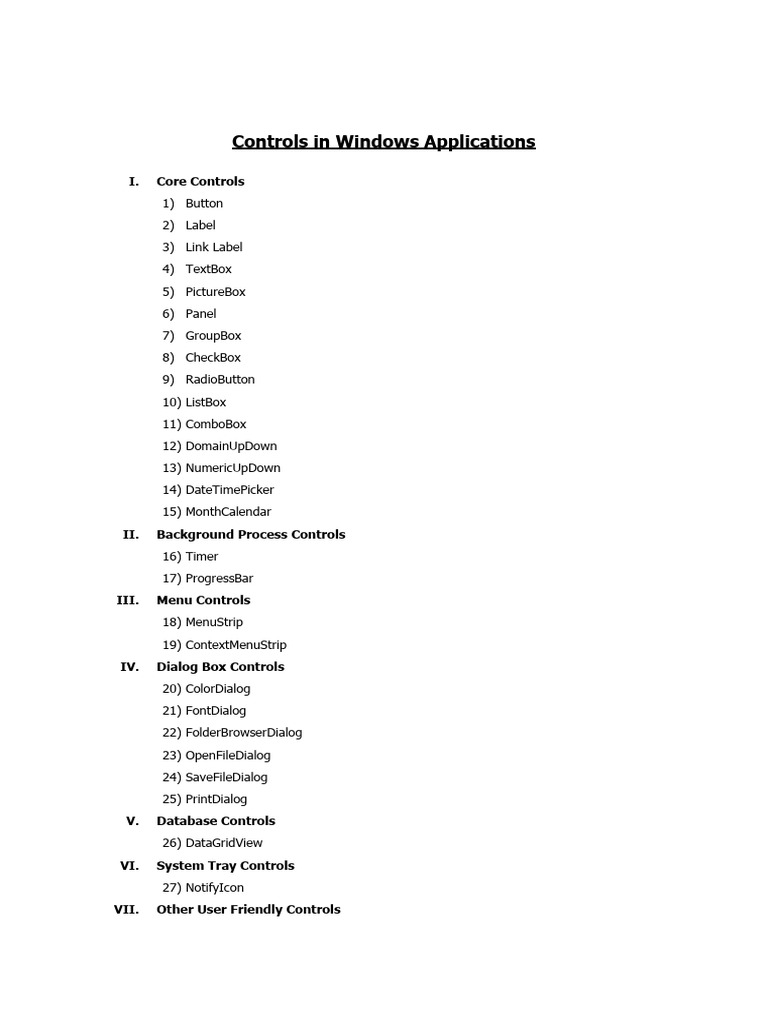 WINDOWSFORMS | PDF | Cursor (User Interface) | Software