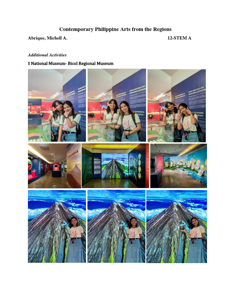 Museum Visit Pdf Museum Museology