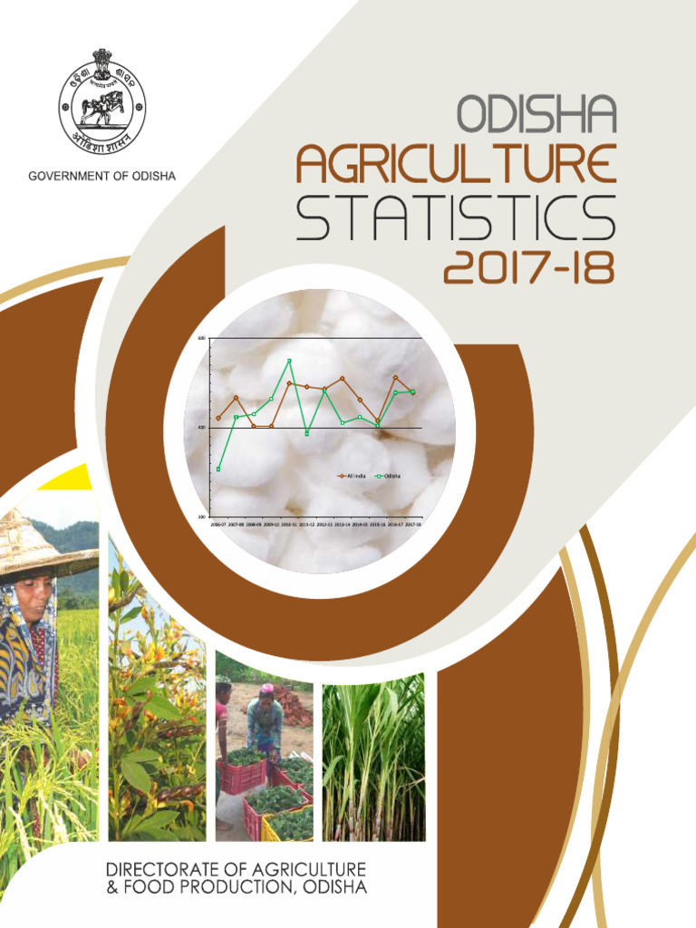 Odisha Agriculture Statistics 2017-18 | PDF | Agriculture | Crops