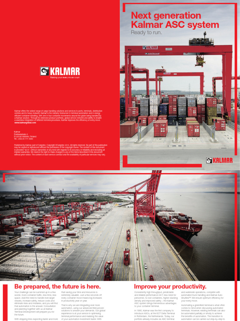The Next Generation Kalmar ASC System | PDF | Simulation | Automation