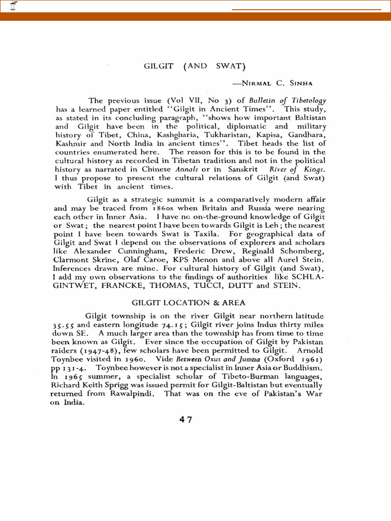 Gilgit manuscripts | PDF | Kashmir | Silk Road