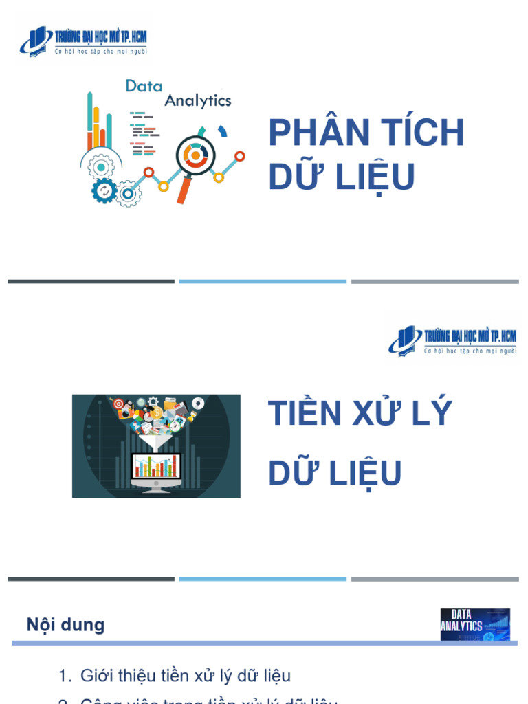 1.1 Tien Xu Ly Du Lieu | PDF