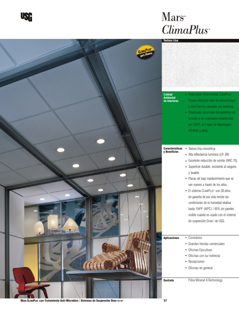 Ficha Técnica Baldosa Mars ClimaPlus | PDF