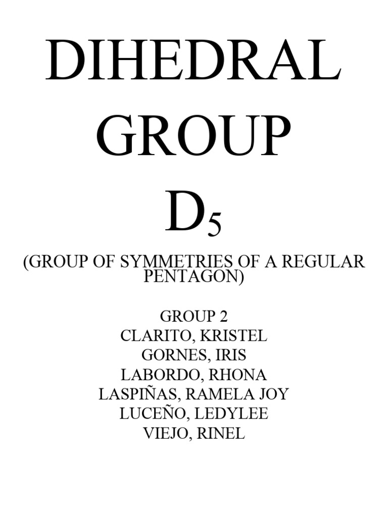DIHEDRAL | PDF