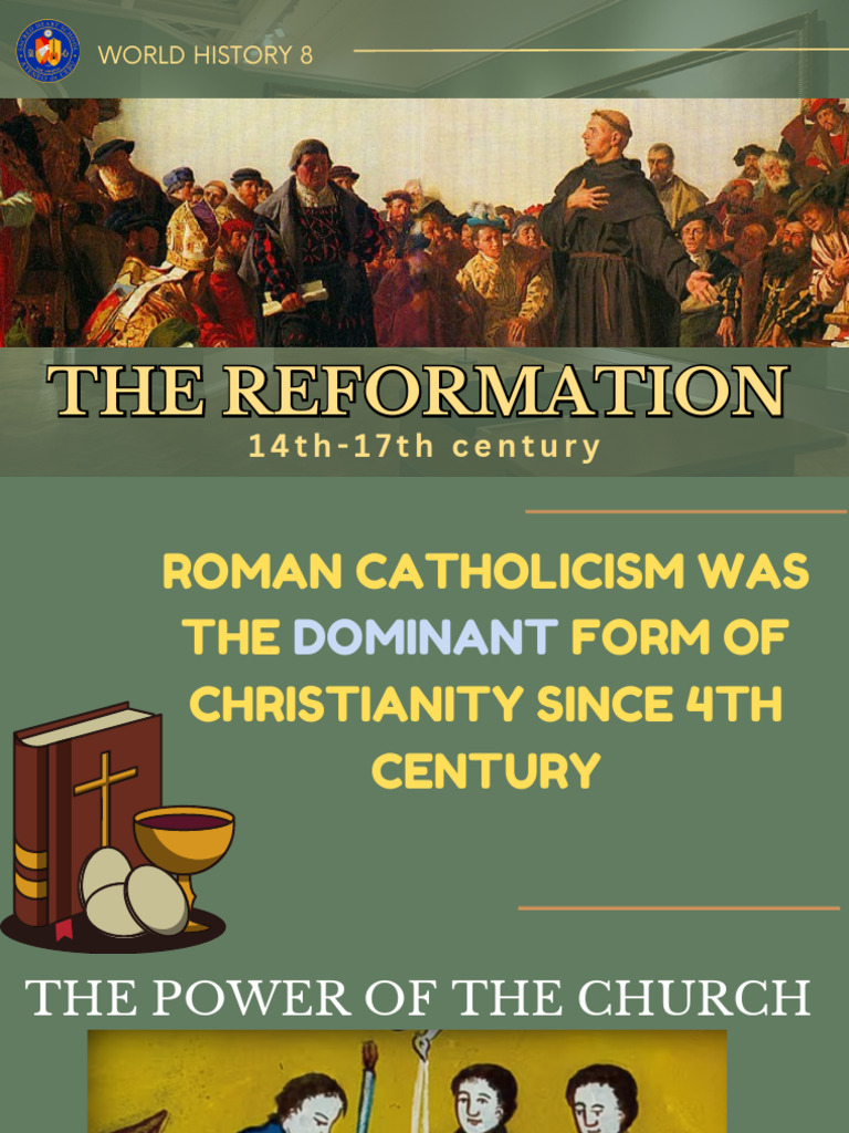 Reformation and Counter-Reformation | PDF | Catholic Church | Martin Luther