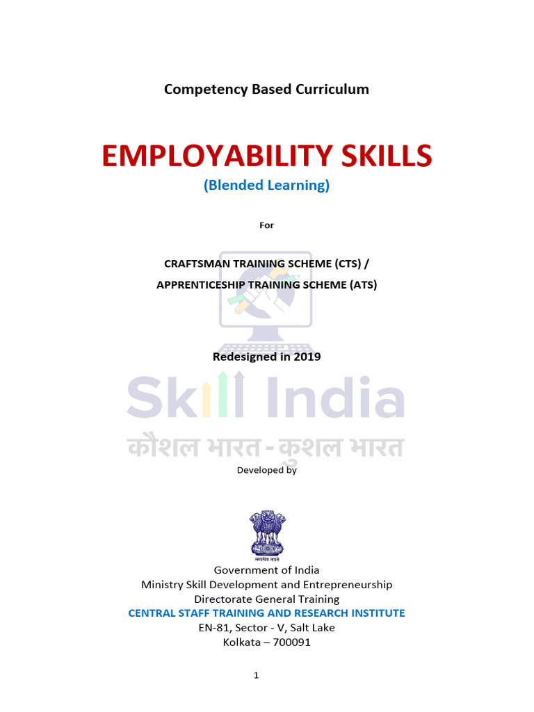 Empl_Skills | PDF | Occupational Safety And Health | Human Resources