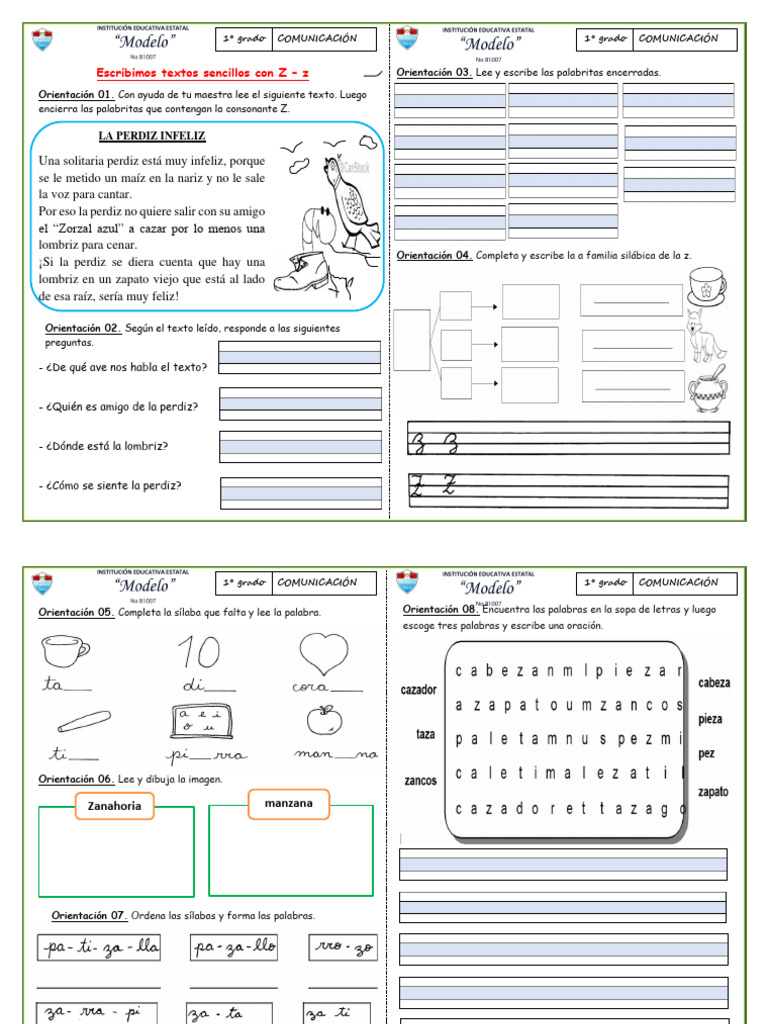 Escribimos Con Z | PDF