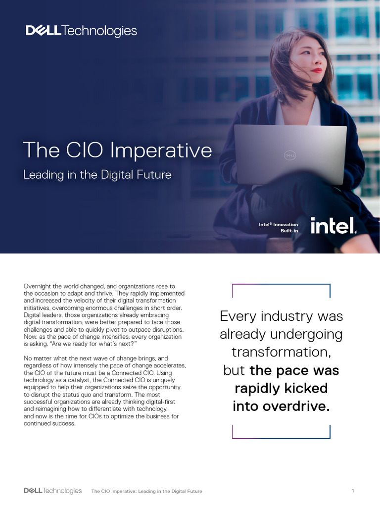 The CIO Imperative 1644946104 | PDF | Chief Information Officer | Cloud ...