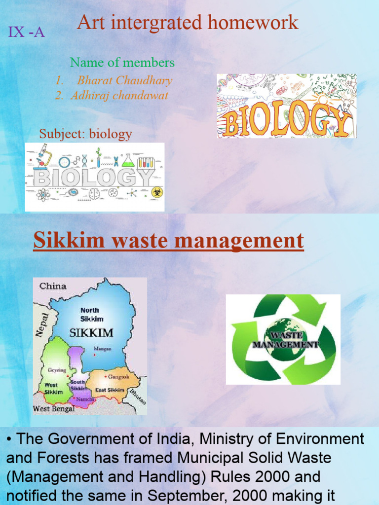 Biology Homework | PDF | Waste | Waste Management