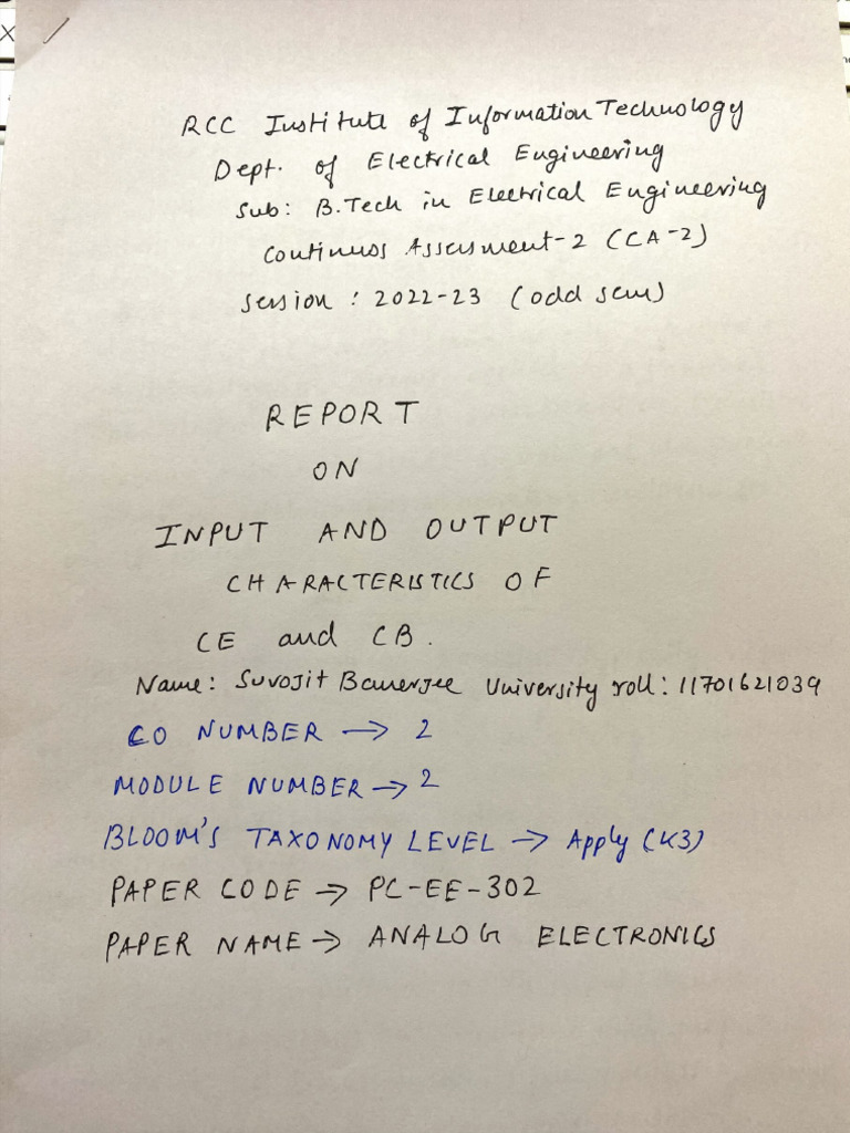 Suvojit Banerjee - 11701621039 | PDF