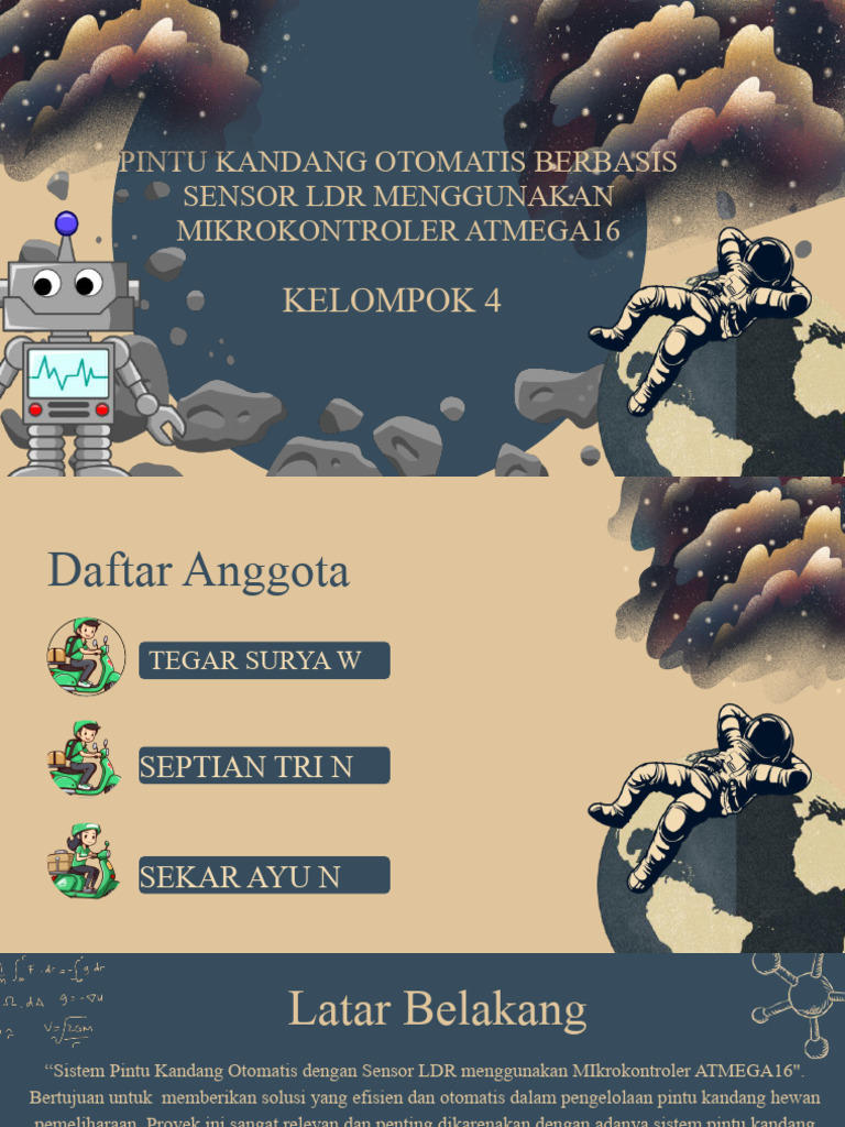 Pintu Kandang Otomatis K4 | PDF