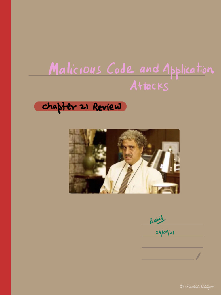 CISSP - Malicious Code and Application Attacks | Download Free PDF | Computer Virus | Malware
