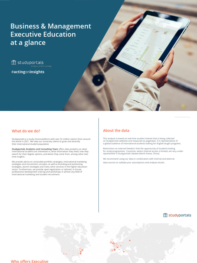 Business Management Executive Education at a Glance | PDF | Analytics ...
