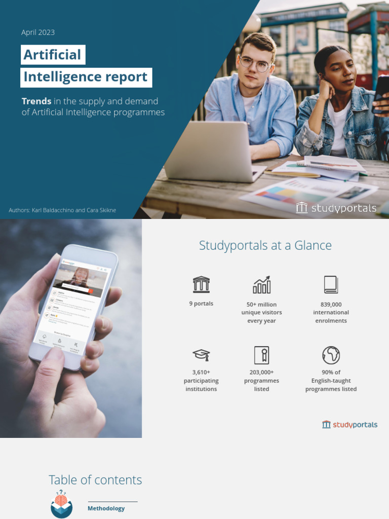 Studyportals Artificial Intelligence Report | PDF | Artificial Intelligence | Intelligence (AI ...
