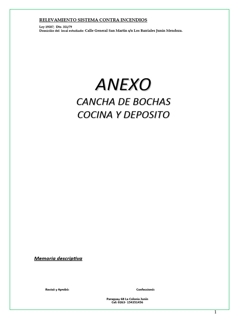 CLUB BARRIALES Anexo | PDF