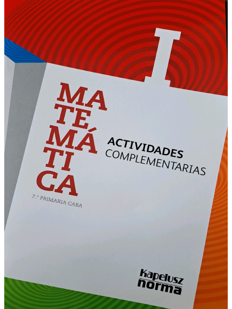 Actividades Complementarias 1° Año | PDF