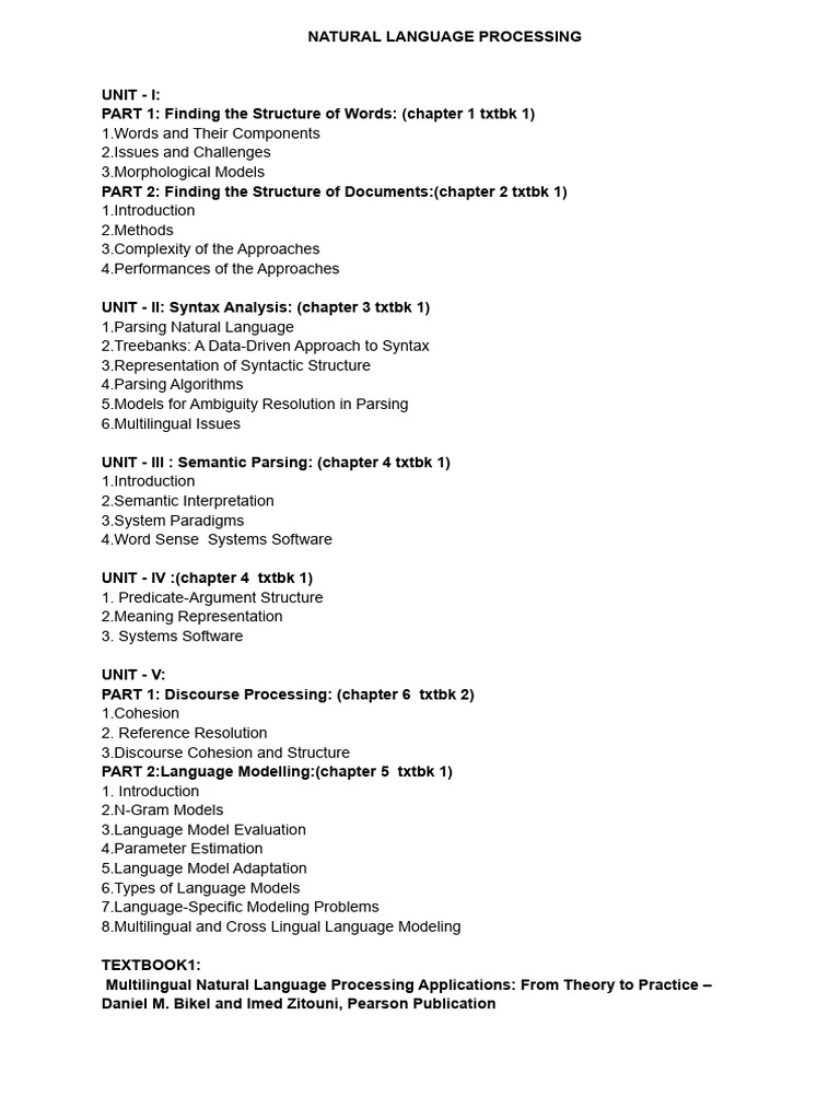 Natural Language Processing | PDF | Morphology (Linguistics) | Word