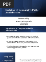 Public Administration Unit-5 Comparative Public Administration | PDF ...