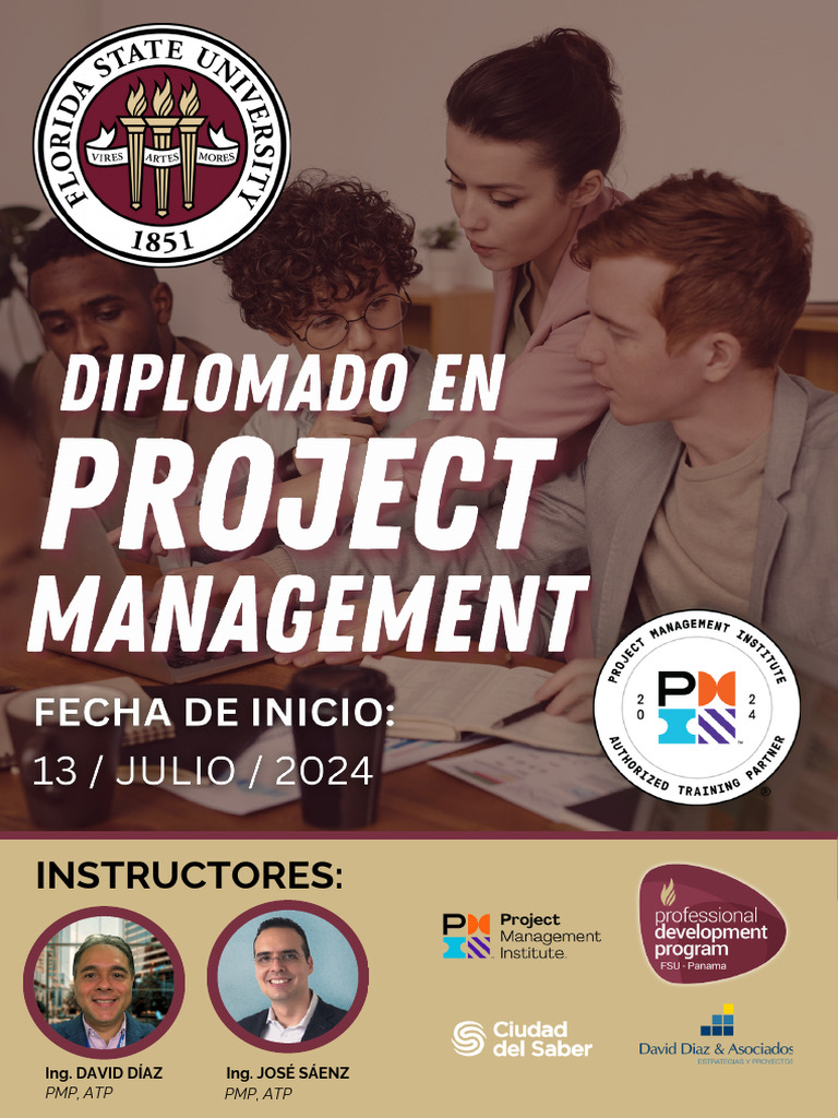 PDP Brochure Diplomado Project MGMT Jul2024 | PDF | Profesional en el ...