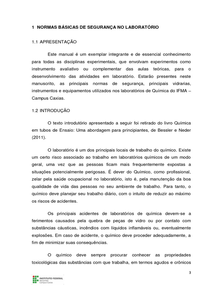 Apostila SEG LAB - MATERIAIS - MANUAL DE ELABORAO DE RELATRIOS Pginas ...