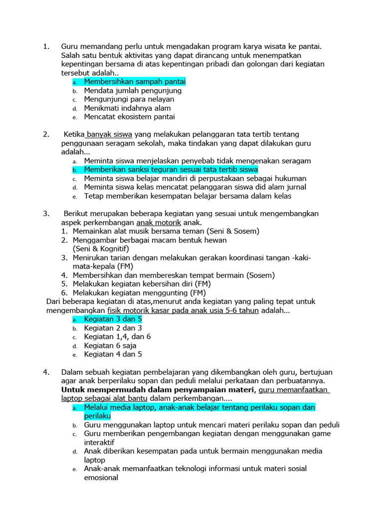 Latihan Soal 15-12-2022 | PDF