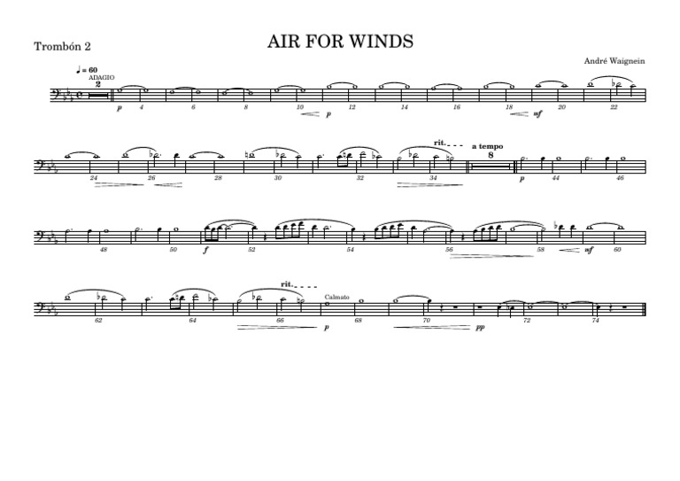 Air For Winds | PDF