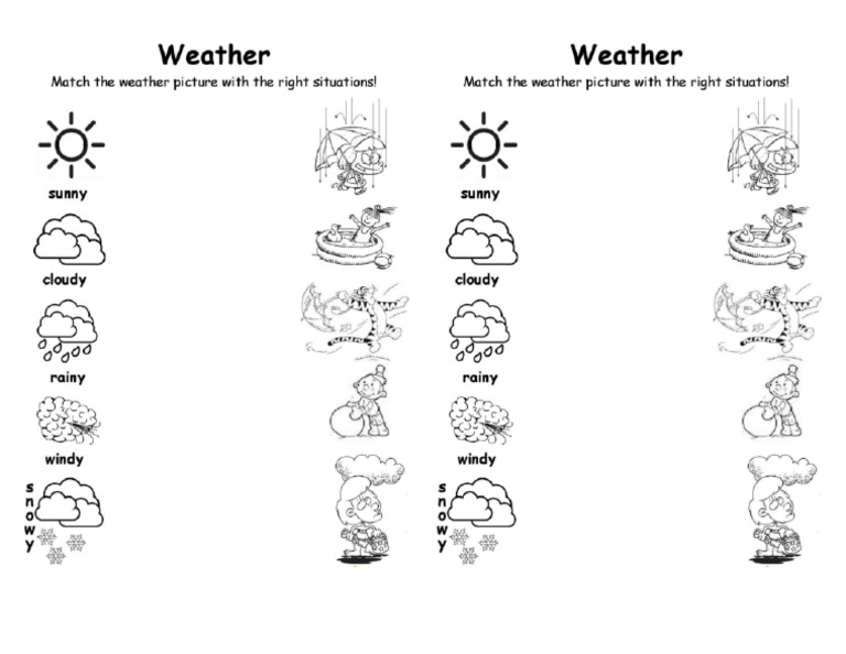 The Weather Match | PDF