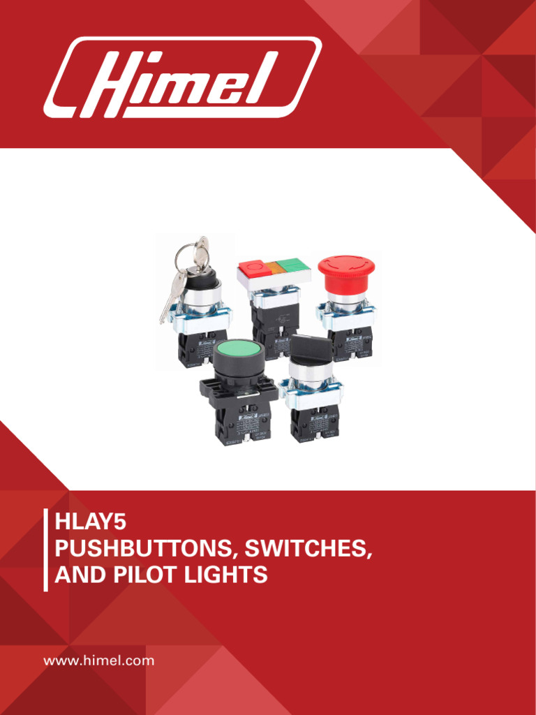 Push Button Switches | PDF | Switch | Mains Electricity