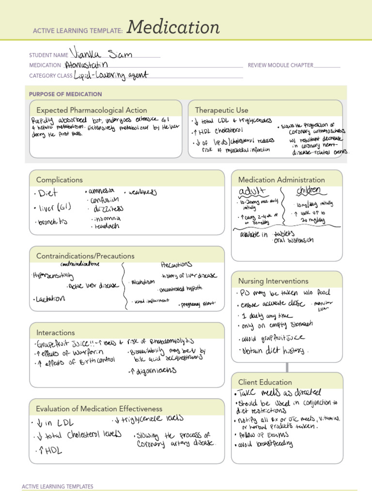 ATI Medication | PDF | Medical Specialties | Clinical Medicine