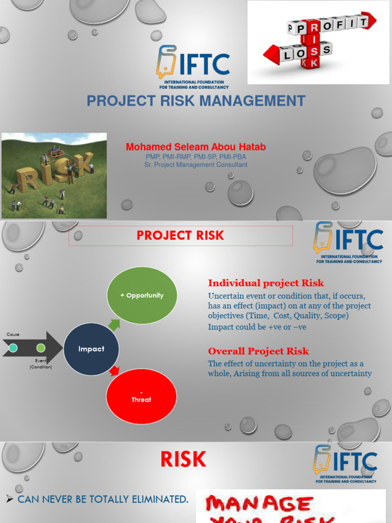 8. Project Risk Management | Download Free PDF | Risk | Risk Management