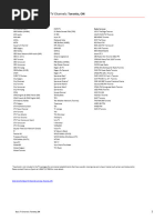 Optik TV Channel Listing Guide by Region | PDF | Alberta | Television