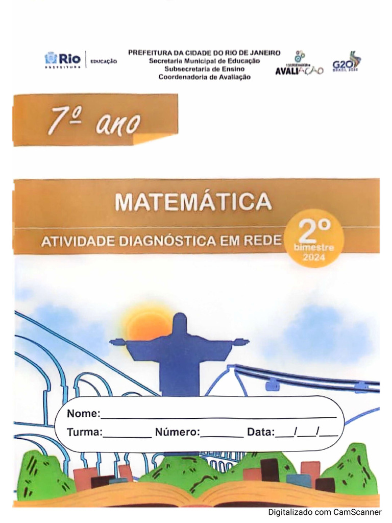 ADR 7° Ano - 2bi - 2024 | PDF