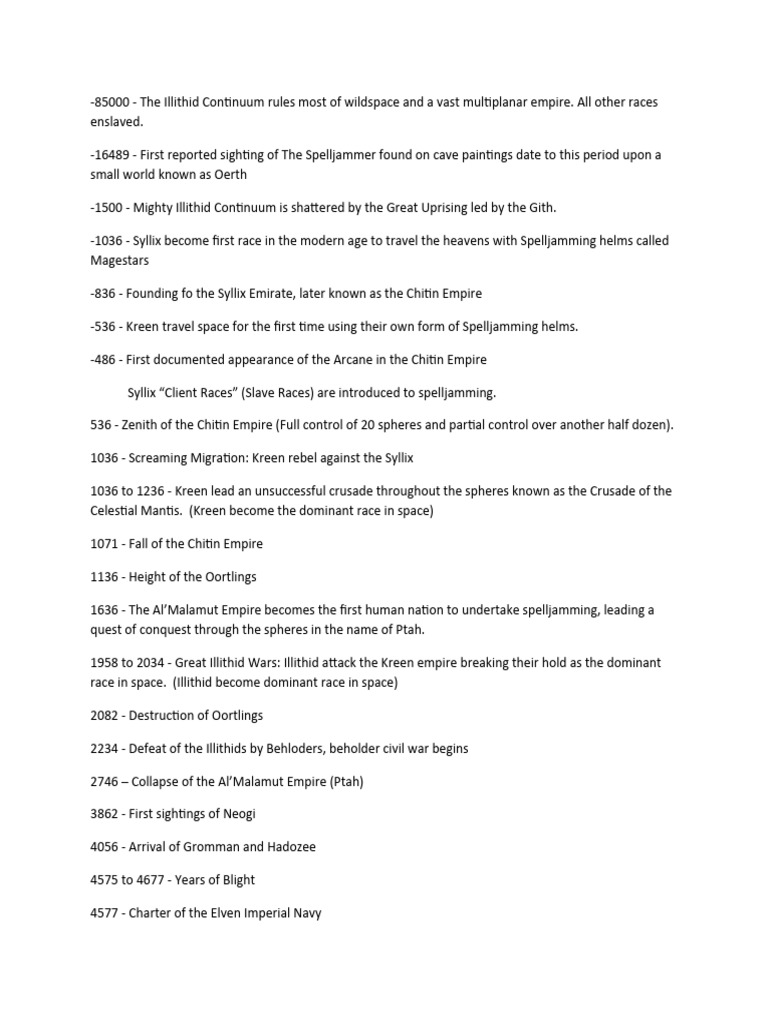 SJ Timeline | PDF | Elf (Dungeons & Dragons) | Dungeons & Dragons