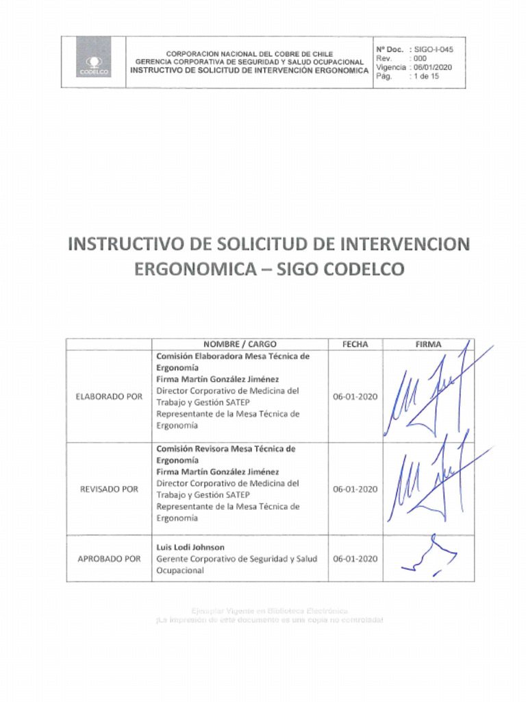 SIGO-I-045 Instructivo de Solicitud de Intervención Ergonómica - SIGO ...