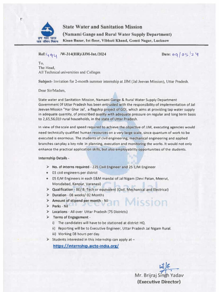 DOC-jjm Internship | PDF