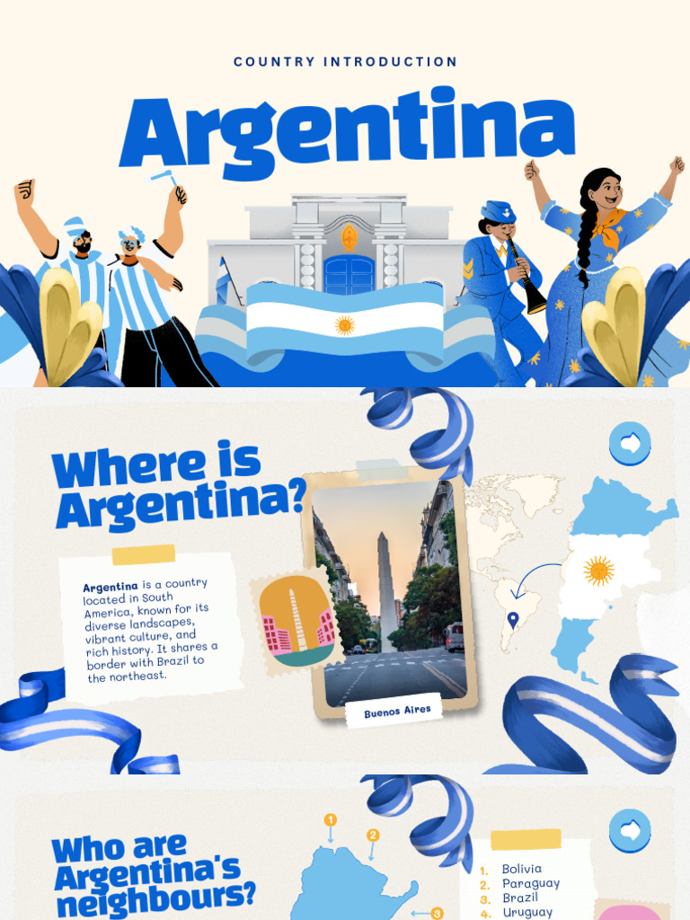 Discover Argentina: Culture, Geography, and More | PDF