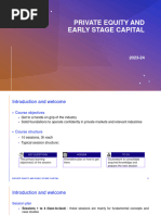 CFA Private Equity Certificate Factsheet | PDF | Private Equity | Equity (Finance)