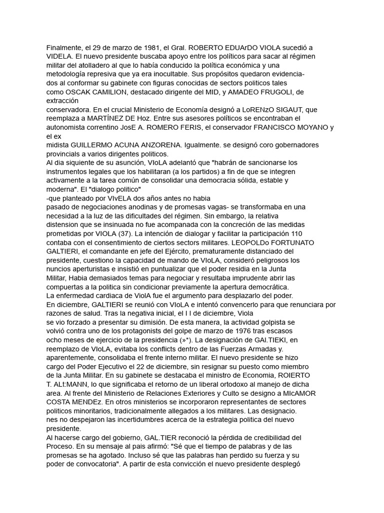 7.2.2 - VIOLA GALTIERI BIGNONE - Rapoport | PDF | Gobierno | Ciencias ...