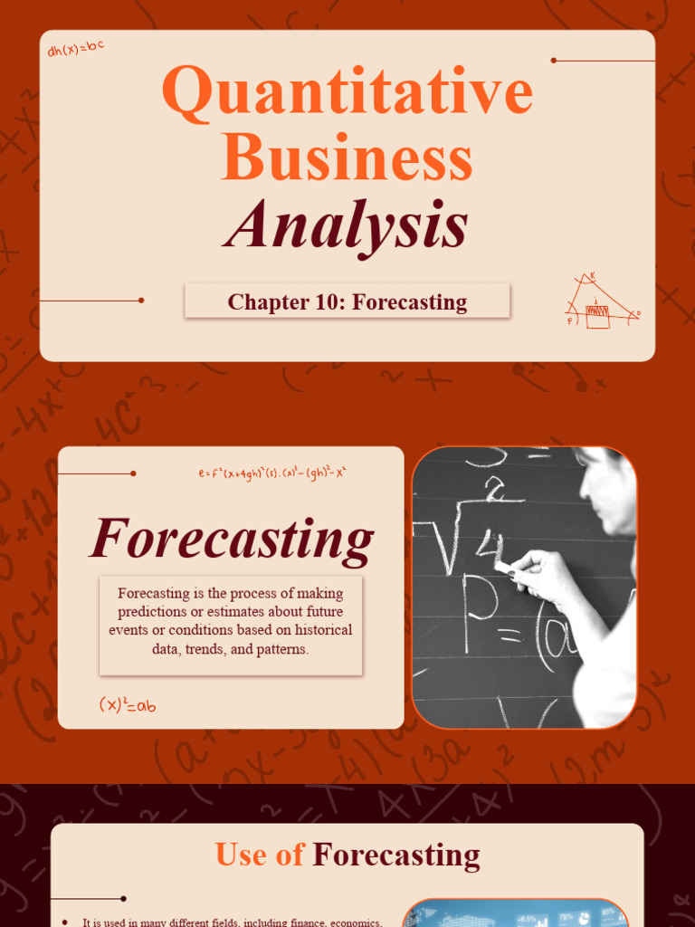 Group 1 Sqba | PDF | Forecasting | Errors And Residuals
