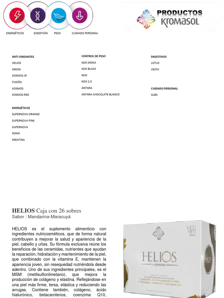 Kromas Ol | PDF | Alimentos | Antioxidante